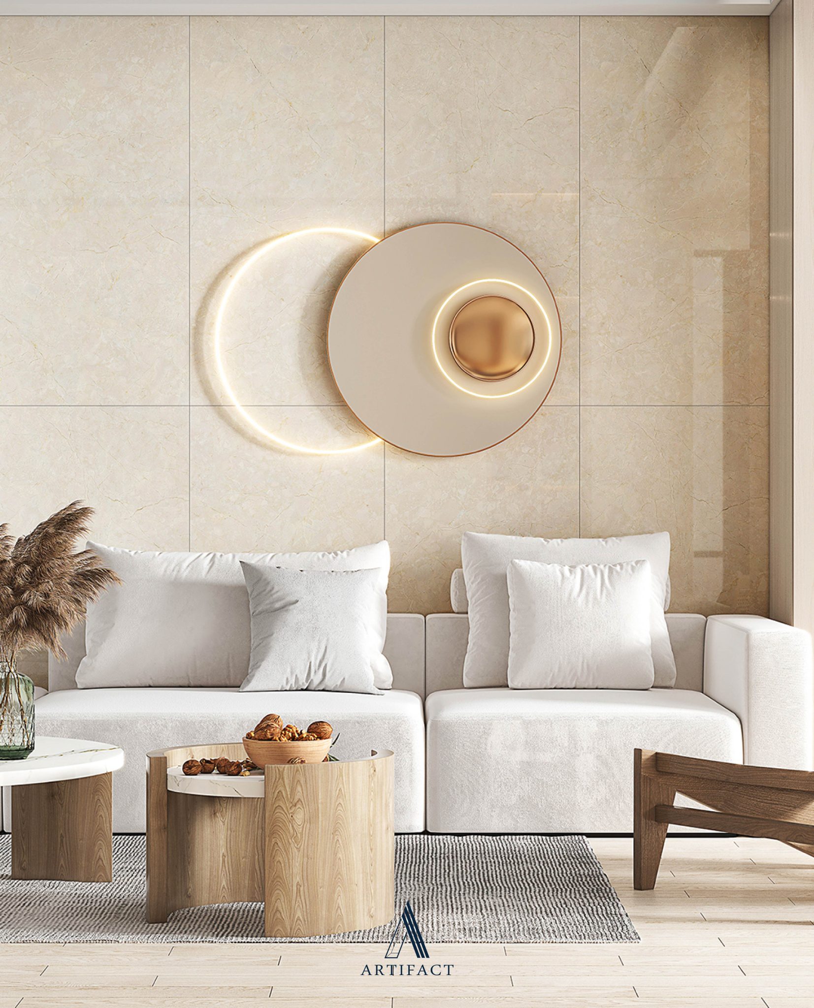 กระเบื้องอาร์ติแฟคท์ ITALIAN MARBLE EMBORA MOON HP16 – Artifact Design Group Co.,Ltd