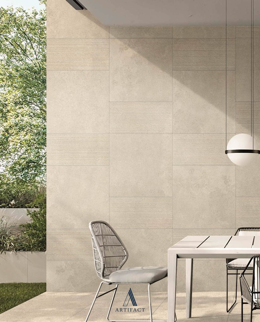 กระเบื้องอาร์ติแฟคท์ WATER FALL BEIGE GROOVE – Artifact Design Group Co ...